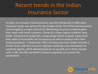 Indian Insurance Industry - Recent Industry Trends - Part - 5 | PPTX