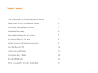 Oracle Digiting Insurance specially Life Insurance | PPT