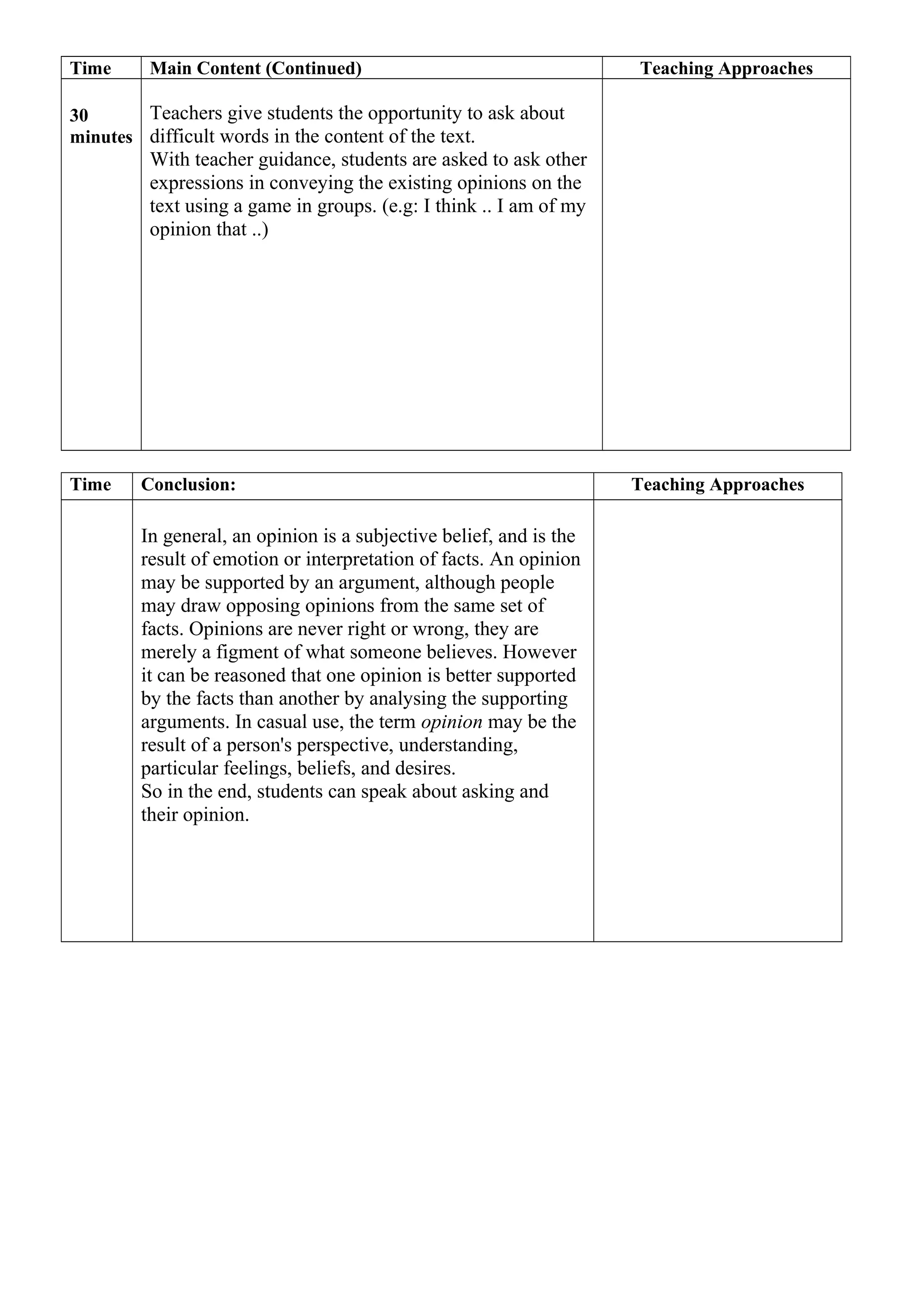 Ins lesson plan template | PDF