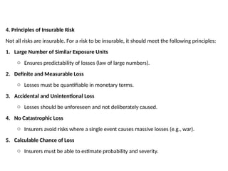 INTRODUCTION TO INSURANCE BAM 111 FOR PILYTECHNICS | PPTX