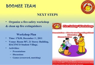 [INS301] Fire safety project.ppt
