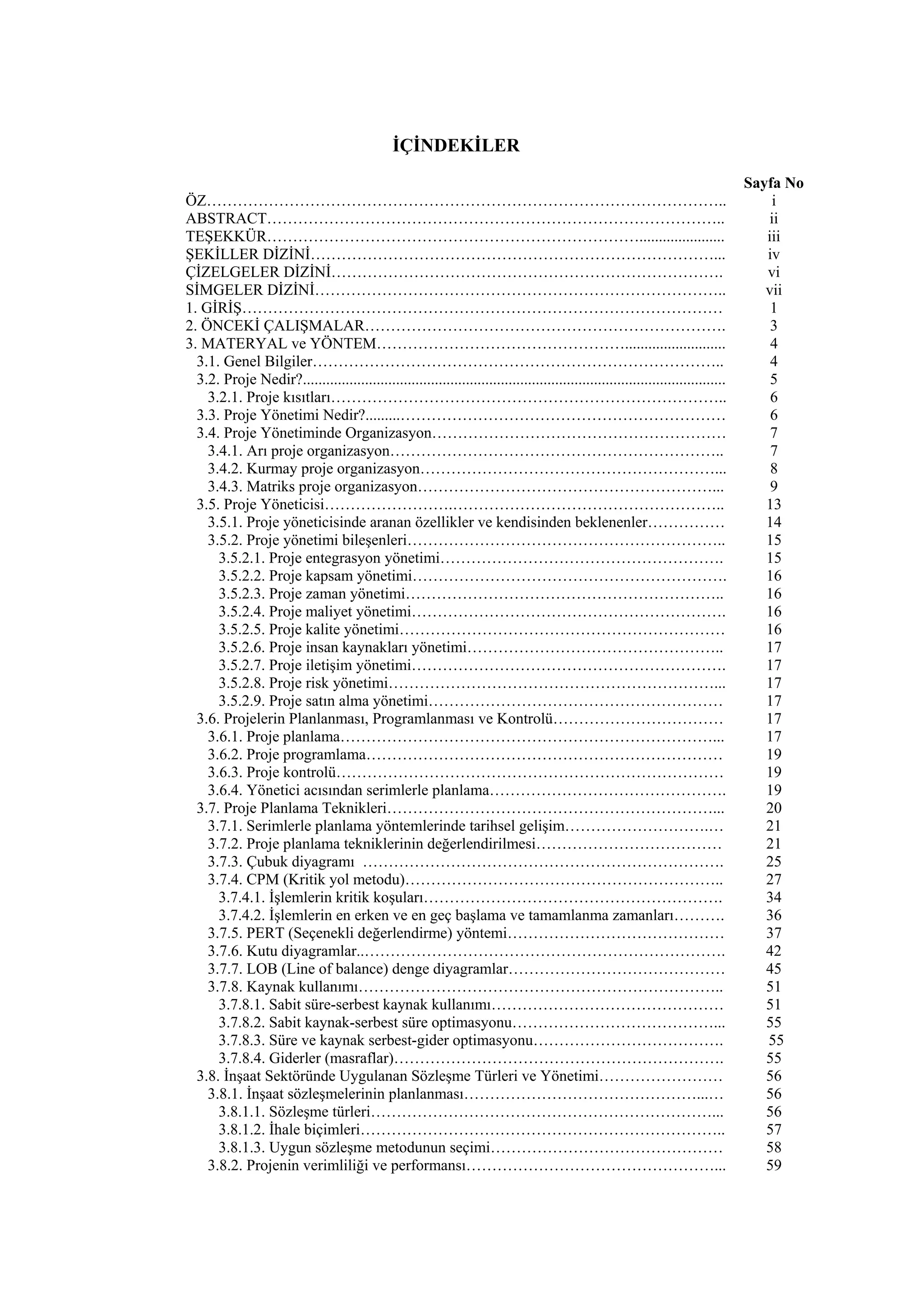 İnşaat Sektöründe Proje Planlama ve Yönetim | PDF