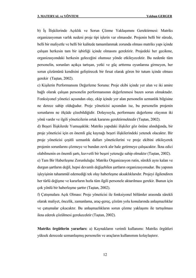 İnşaat Sektöründe Proje Planlama ve Yönetim | PDF