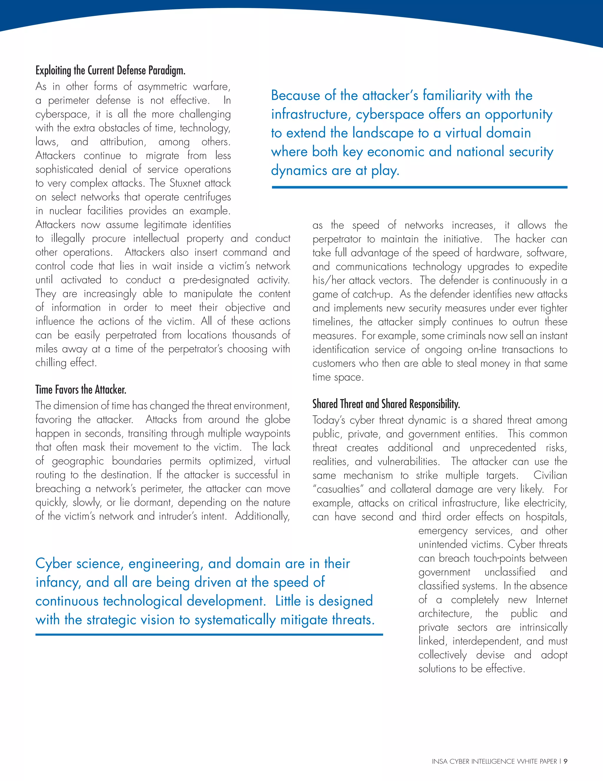 Insa cyber intelligence_2011-1 | PDF