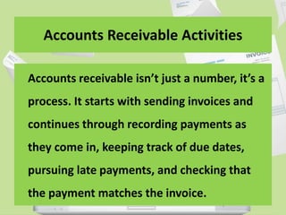 Ins and Outs of Accounts Receivable for Small Business | PPT