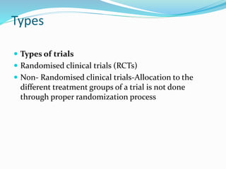 Ins and outs of clinical trials | PPT