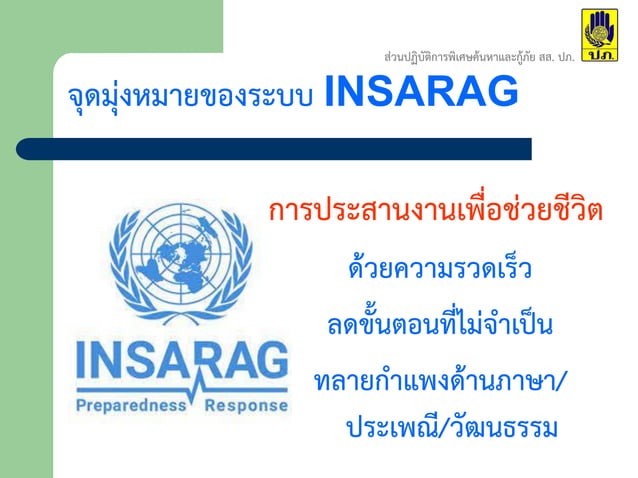 INSARAG Masking and Signaling System Ver.2020 DDPM | PDF
