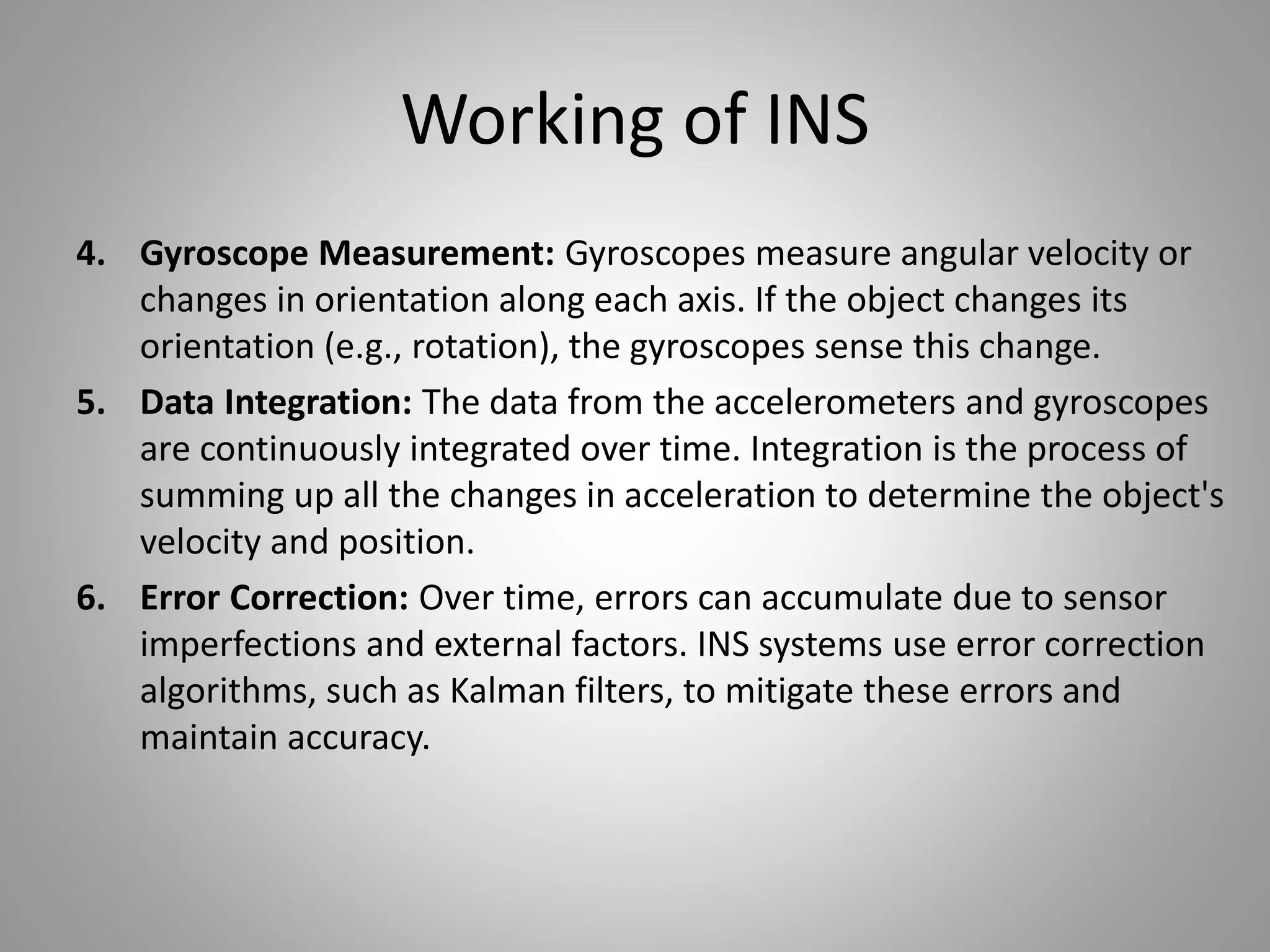 INS BY M3.pptx and ins ppt as inertial navigation | PPTX