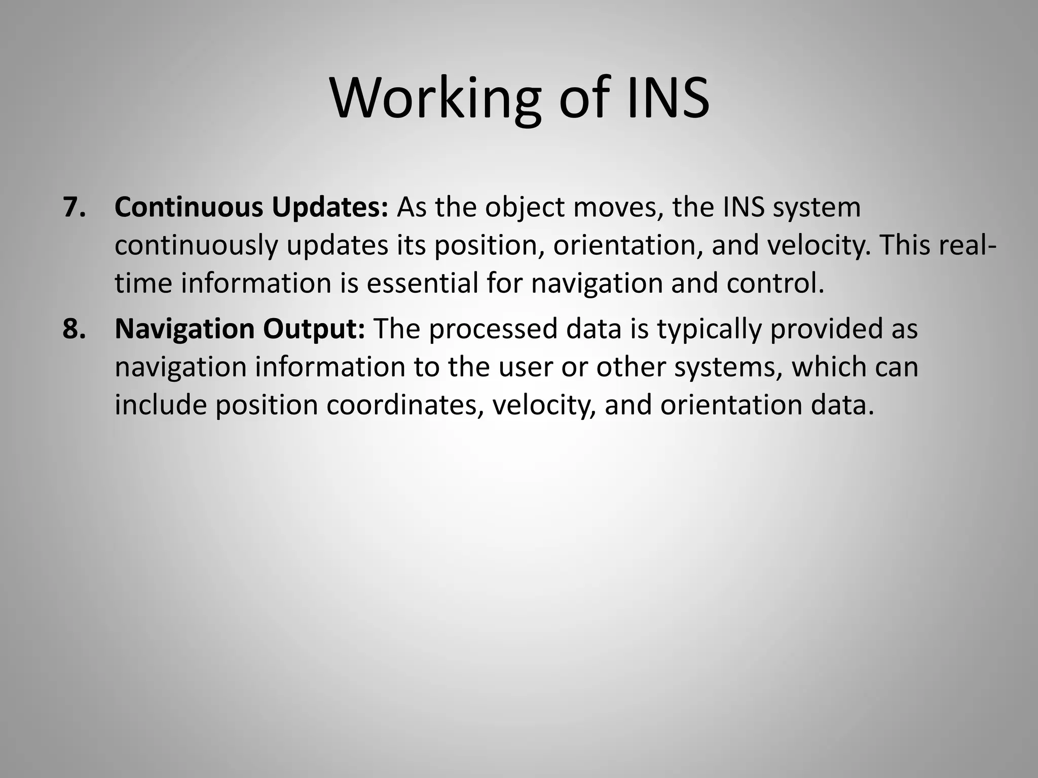 INS BY M3.pptx and ins ppt as inertial navigation | PPTX