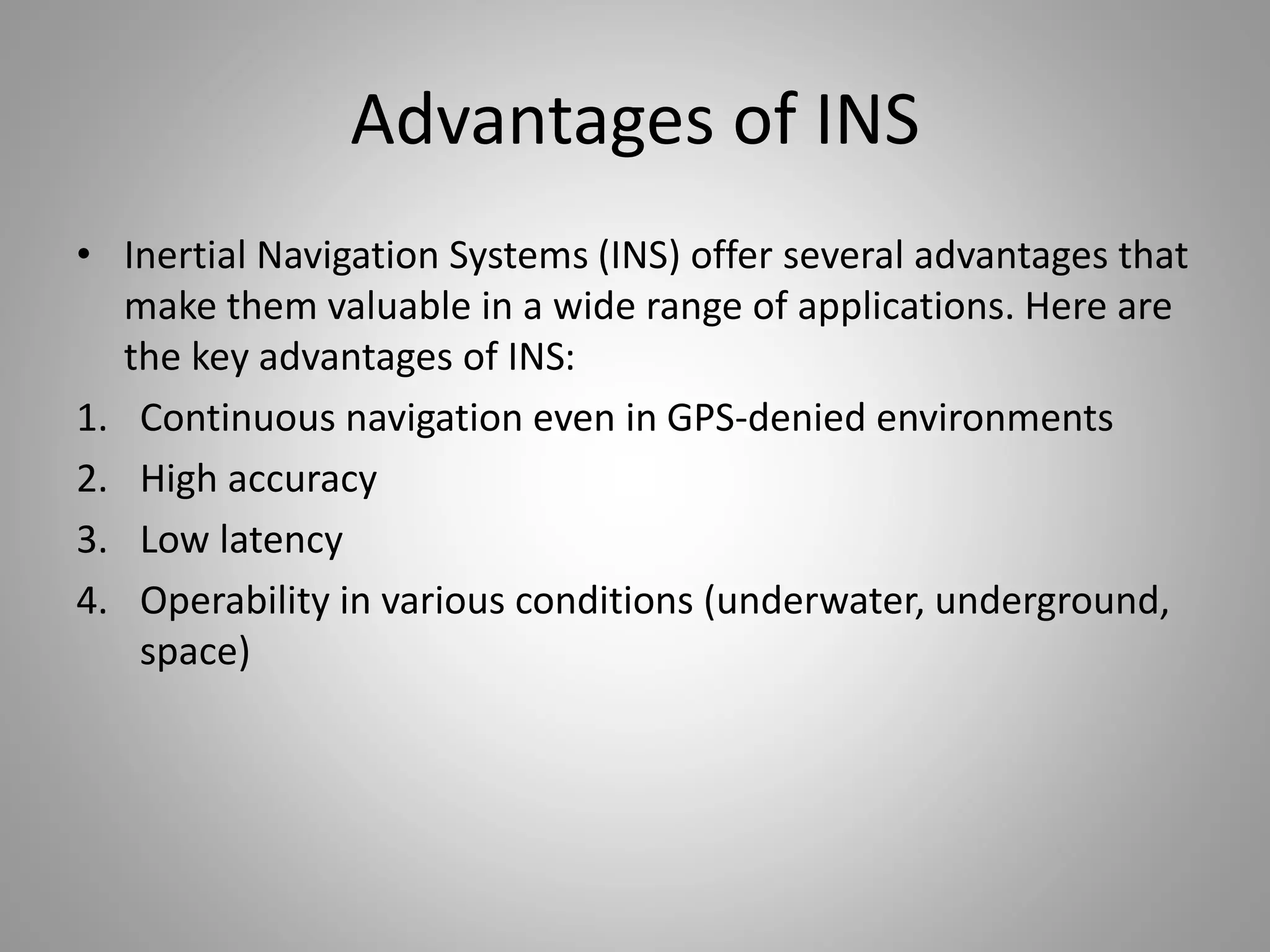INS BY M3.pptx and ins ppt as inertial navigation | PPTX