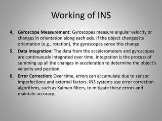 INS BY M3.pptx and ins ppt as inertial navigation | PPTX | Computer Peripherals | Computing