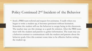 In school suspension programsfinal | PPTX