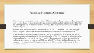 In school suspension programsfinal | PPTX