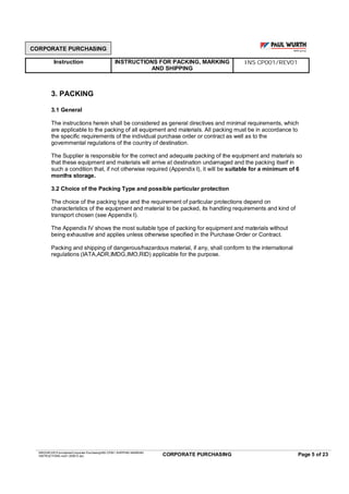 Ins cp001 packing marking shipping_instructions rev01 200613 | PDF