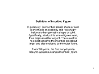 Inscribe Circles in Triangles using Geometric Construction | PPT | 3-D ...