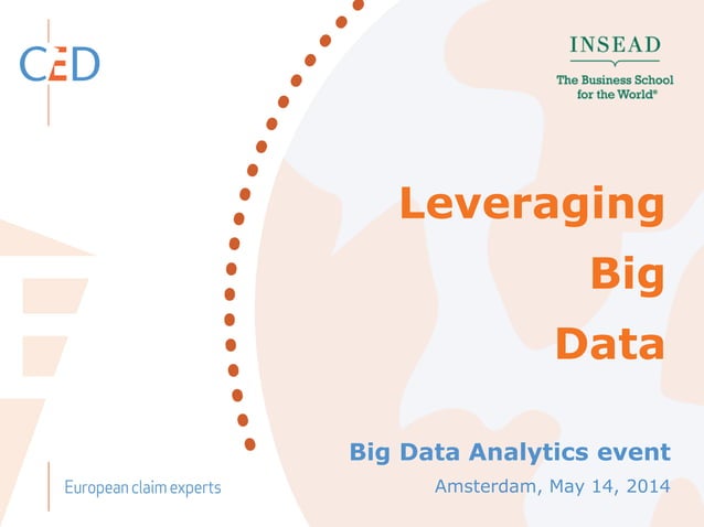 Leveraging Big Data at CED | PPT