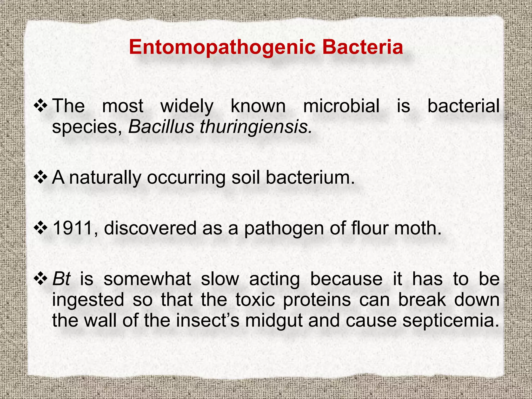 Insect pest management in vegetable crops | PPTX