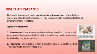 Insect antifeedants and repellents – mode of action, groups and uses.pptx