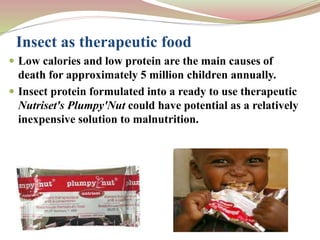 Insect as a protein | PPTX | Agriculture | Industries