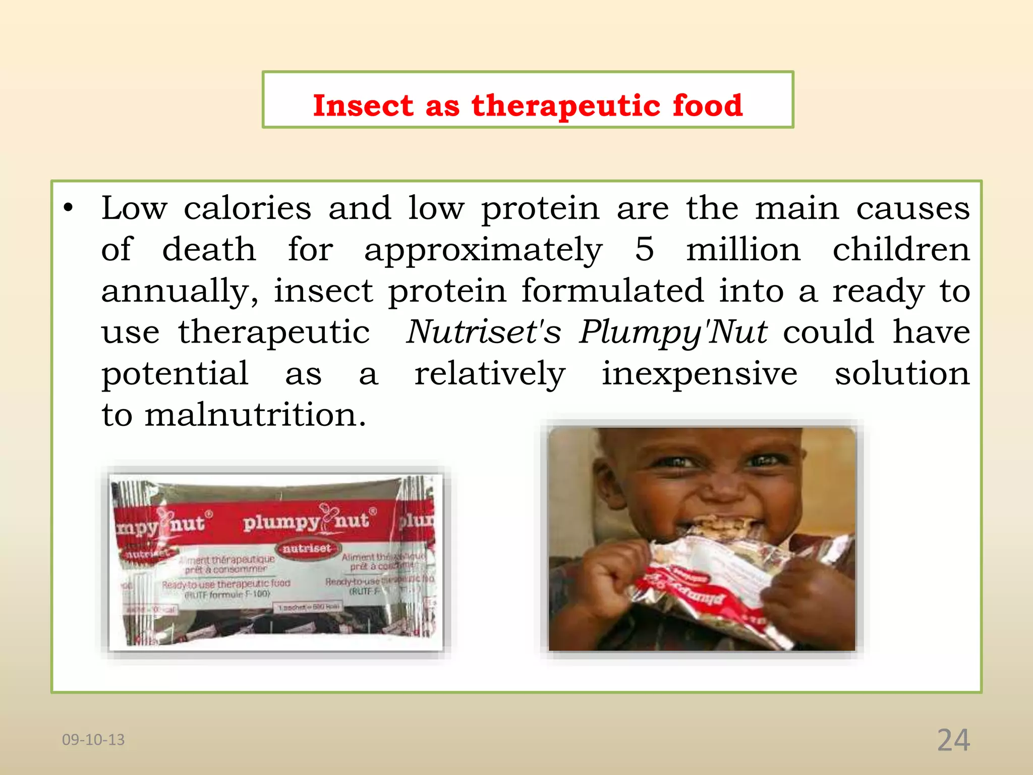 Insect as food | PPTX