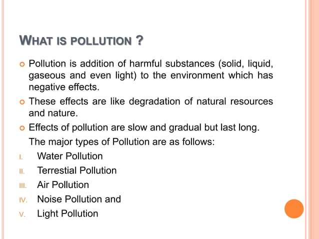 Insect as pollution indicator | PPTX