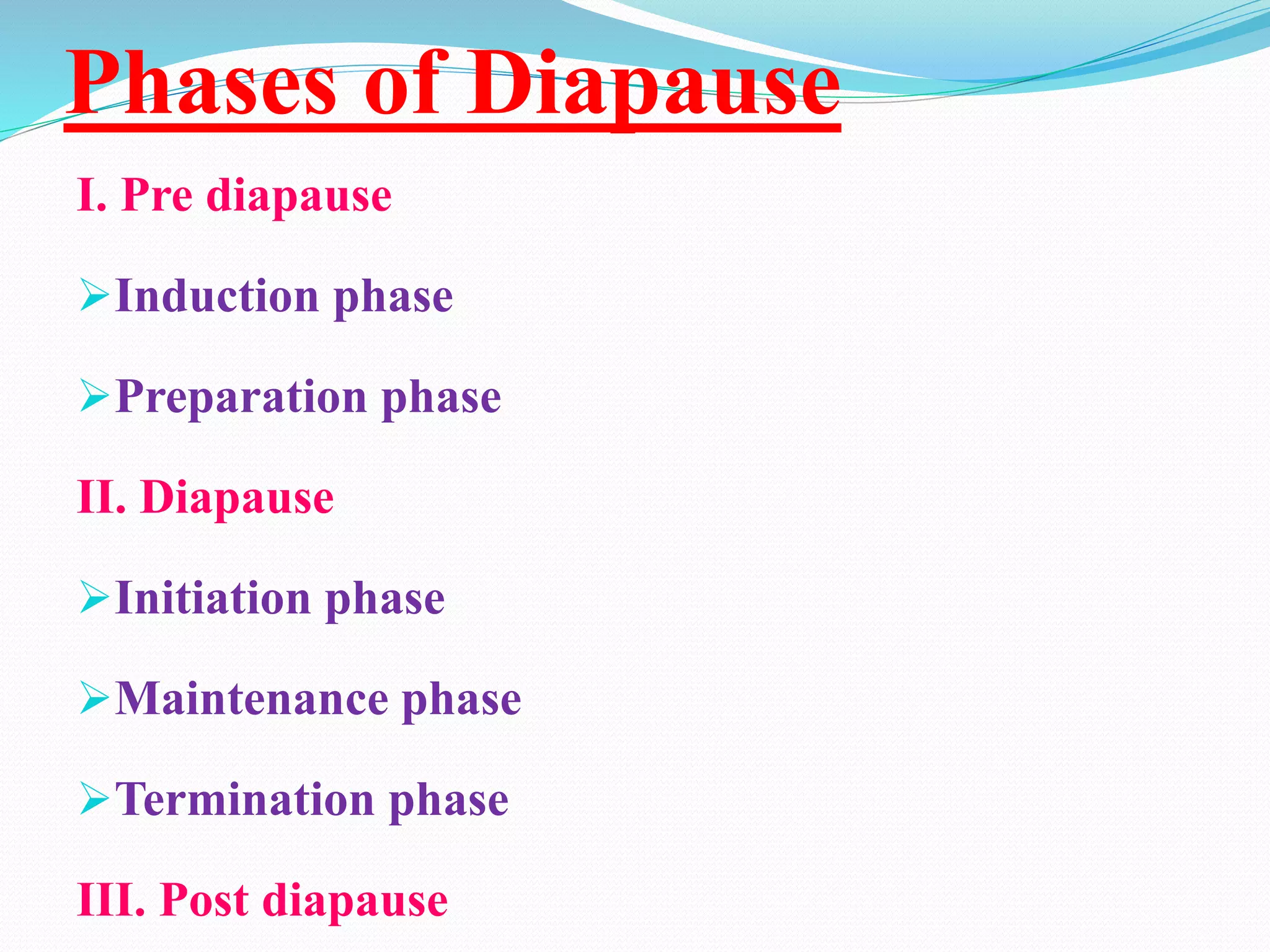 Diapause and cold hardiness in insects – biochemical aspects | PPTX