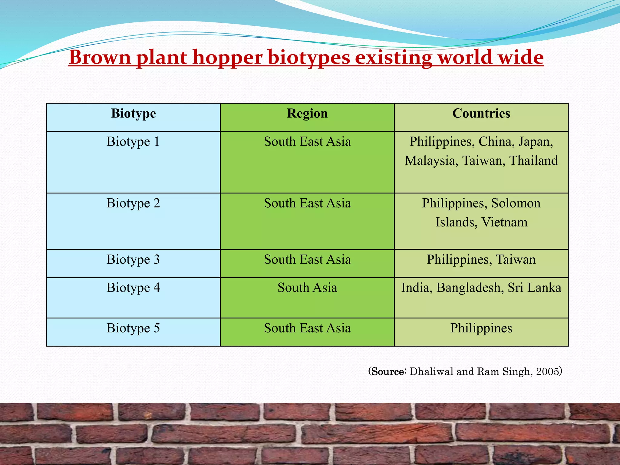 Insect biotypes | PPTX
