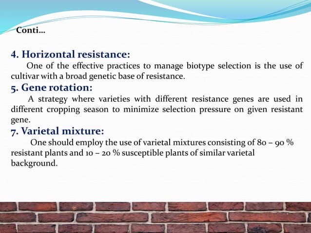 Insect biotypes | PPTX | Gardening | Home & Garden