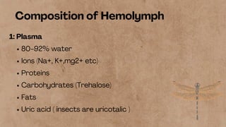 Circulatory system of insect Open Circulatory system | PDF