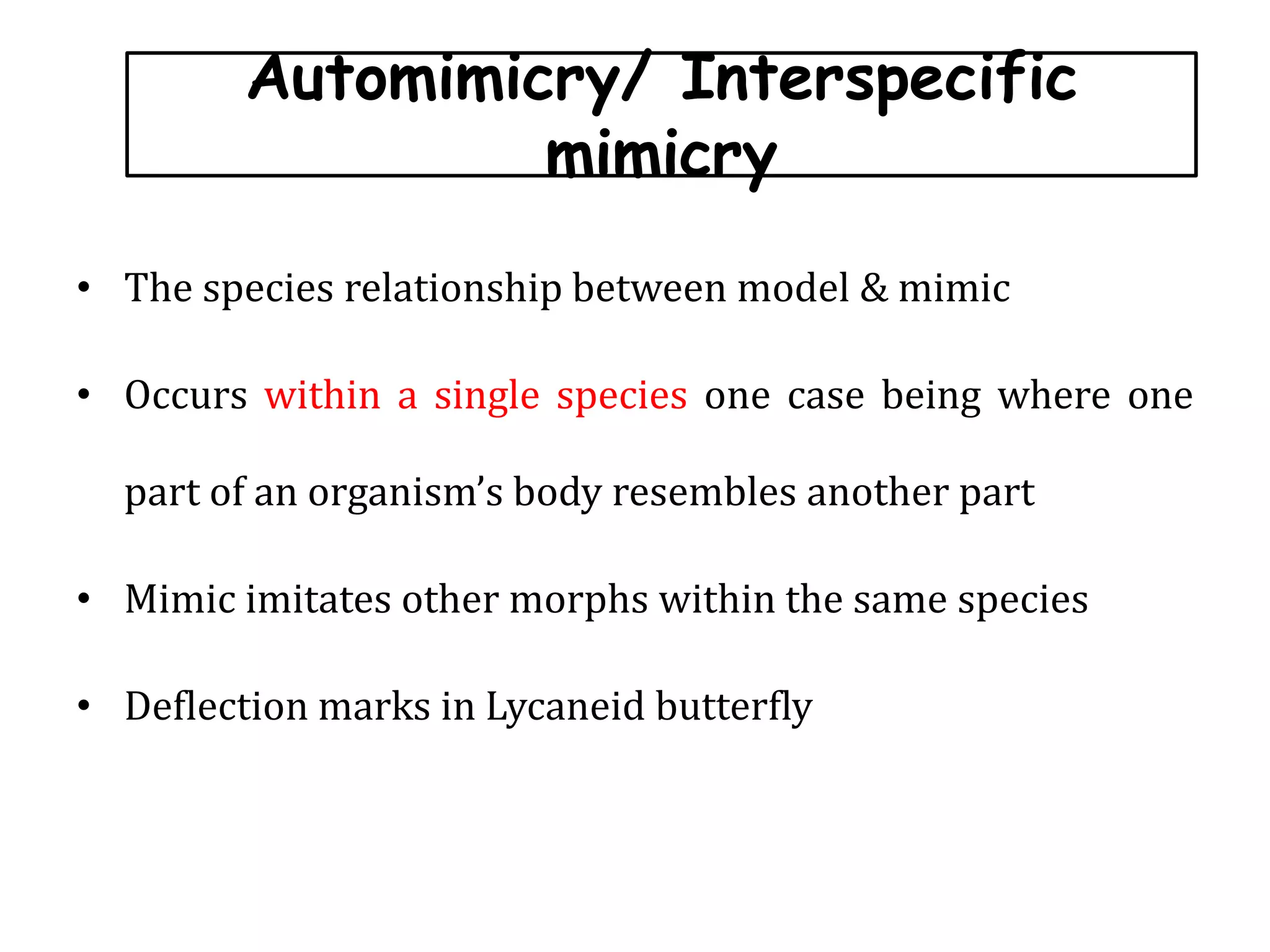 Insect colouration | PPTX