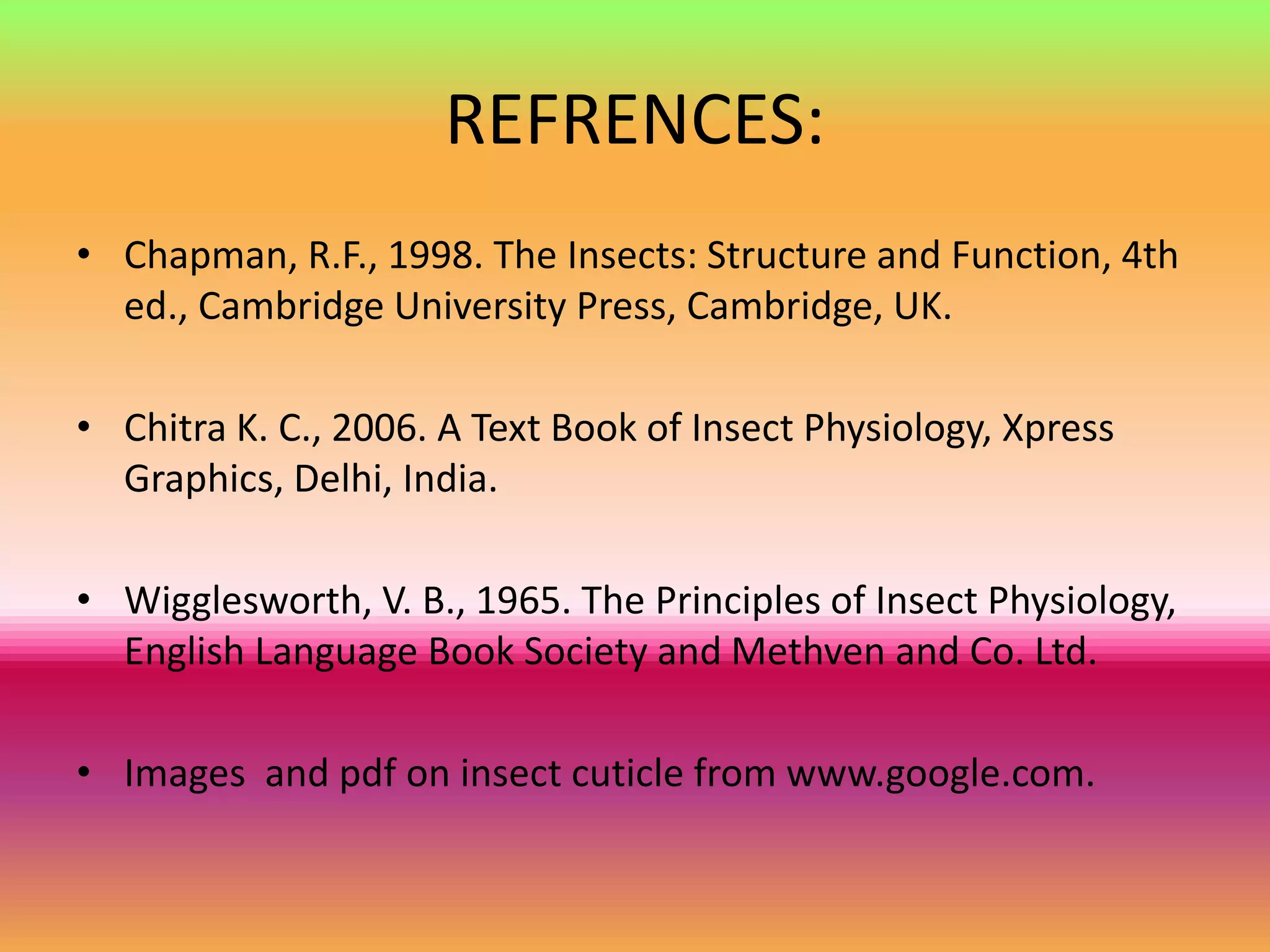 Insect Cuticle or The Insect Integument.pptx