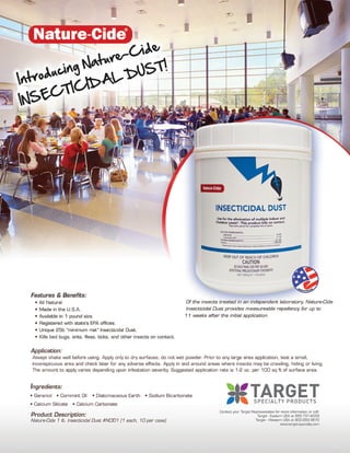 Nature-Cide Insecticidal Dust, EPA exempt and all natural! | PDF