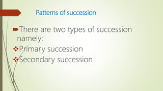 Insect ecological succession | PPT