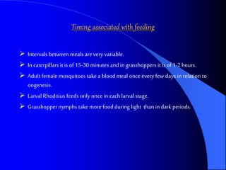 Insect feeding mechanism | PPTX
