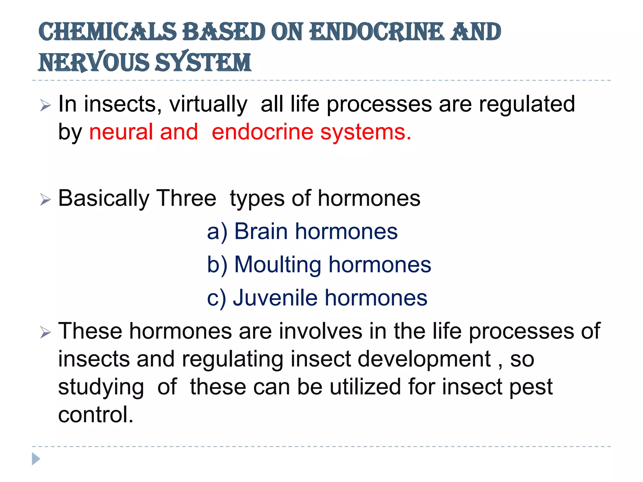 Insect hormones | PPTX