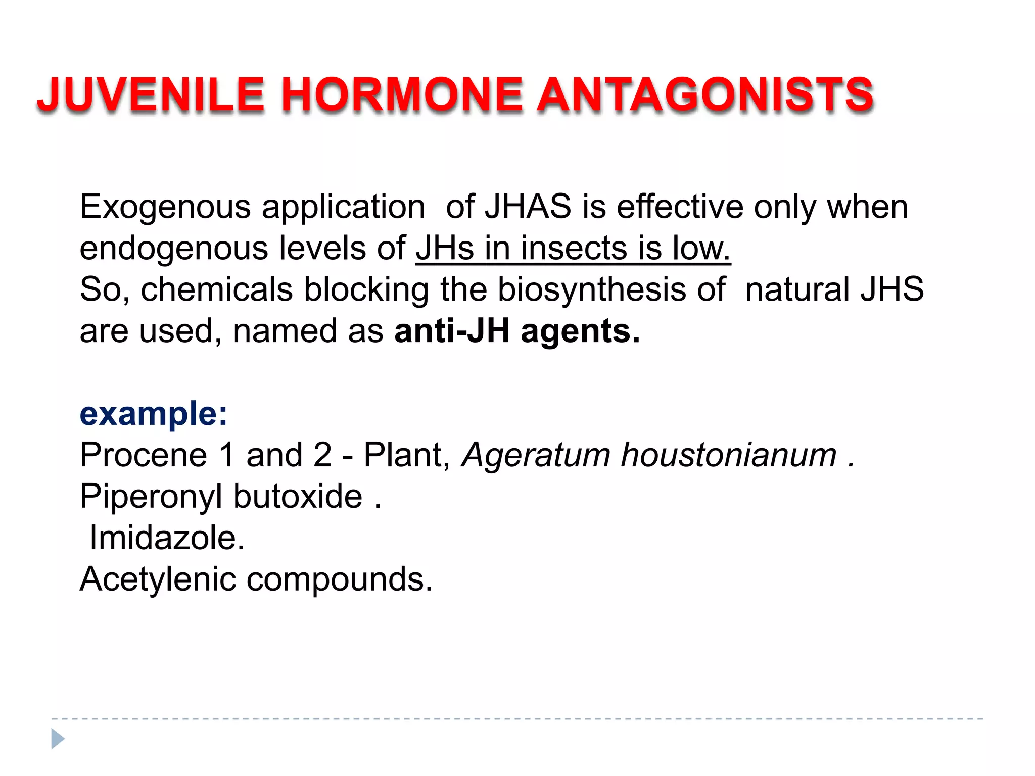 Insect hormones | PPTX