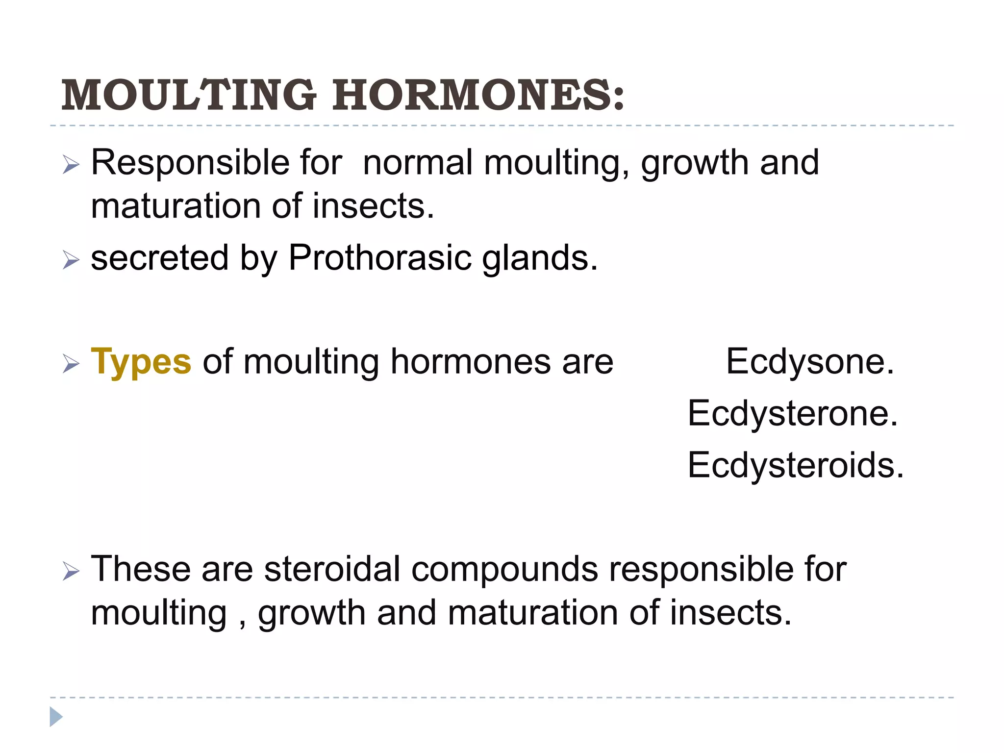 Insect hormones | PPTX