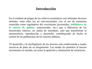 Insecticidas inhibidores de quitina | PPT