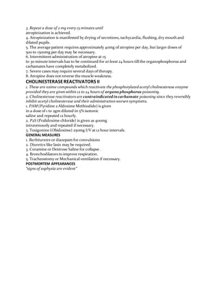 Insecticide Poisoning | DOCX