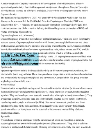 Insecticide .pdf | Agriculture | Industries