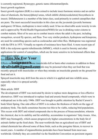 Insecticide .pdf | Agriculture | Industries