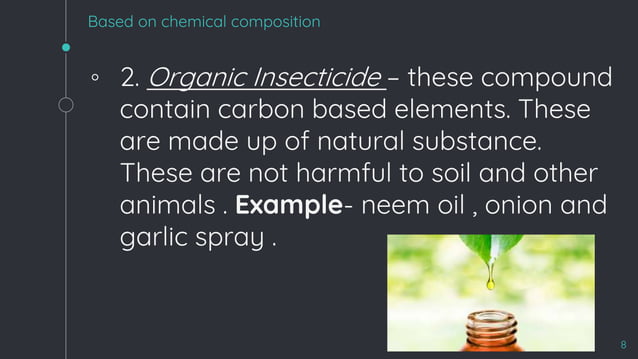 Insecticide definition ,types and classification . | PPTX | Chemistry ...
