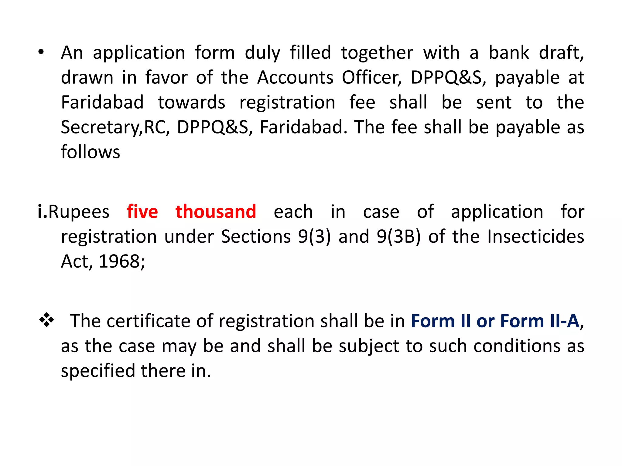 Insecticide act,1968 | PPTX