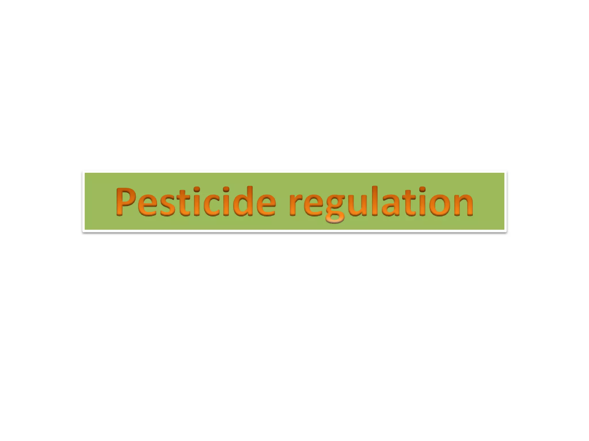 Insecticide act,1968 | PPTX