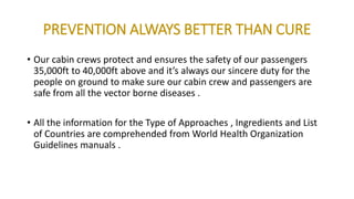 Aircraft Disinsection Procedures Using Insecticide Aerosols | PDF