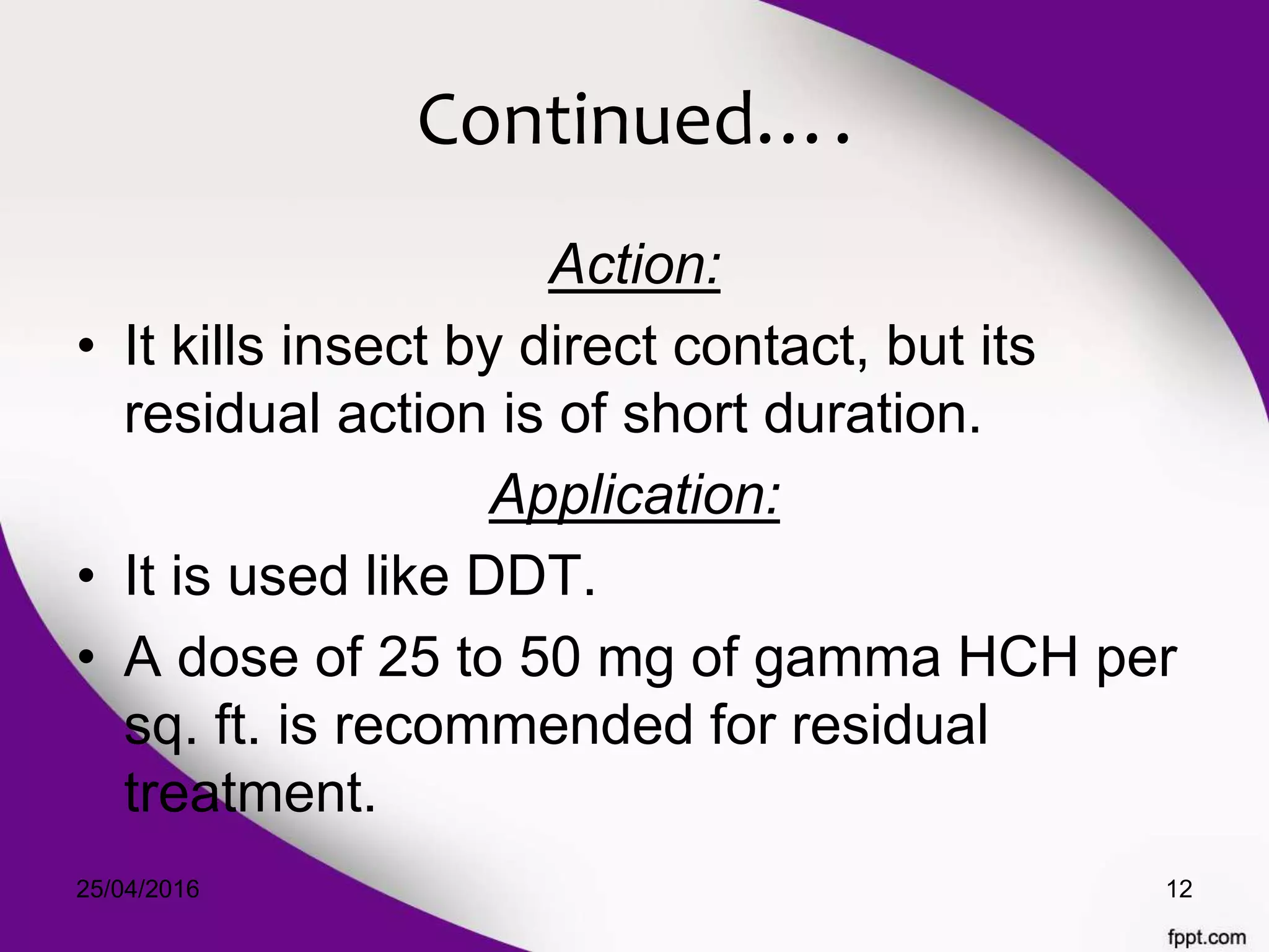 Insecticide & Insectiside Resistance | PPTX