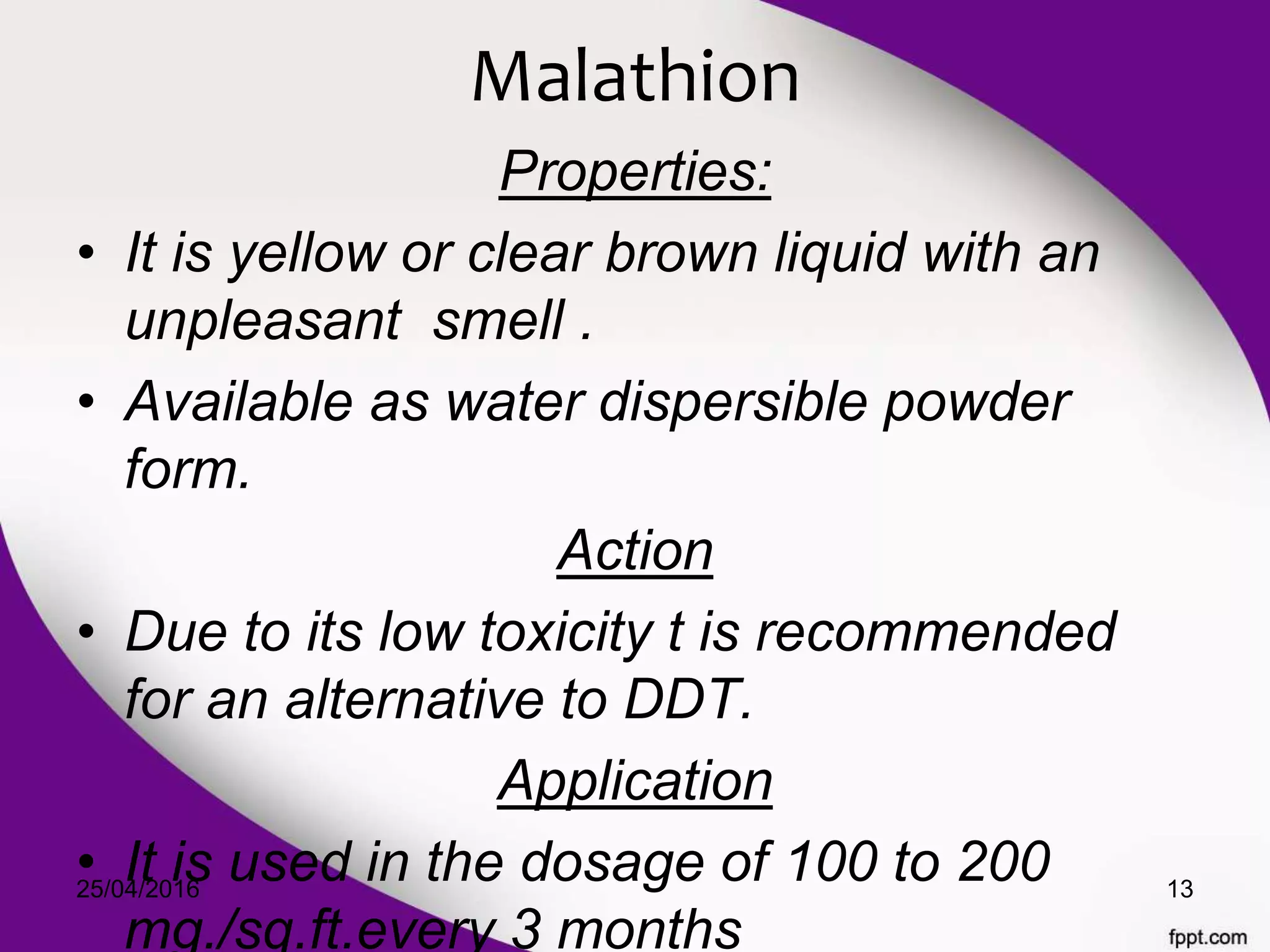 Insecticide & Insectiside Resistance | PPTX