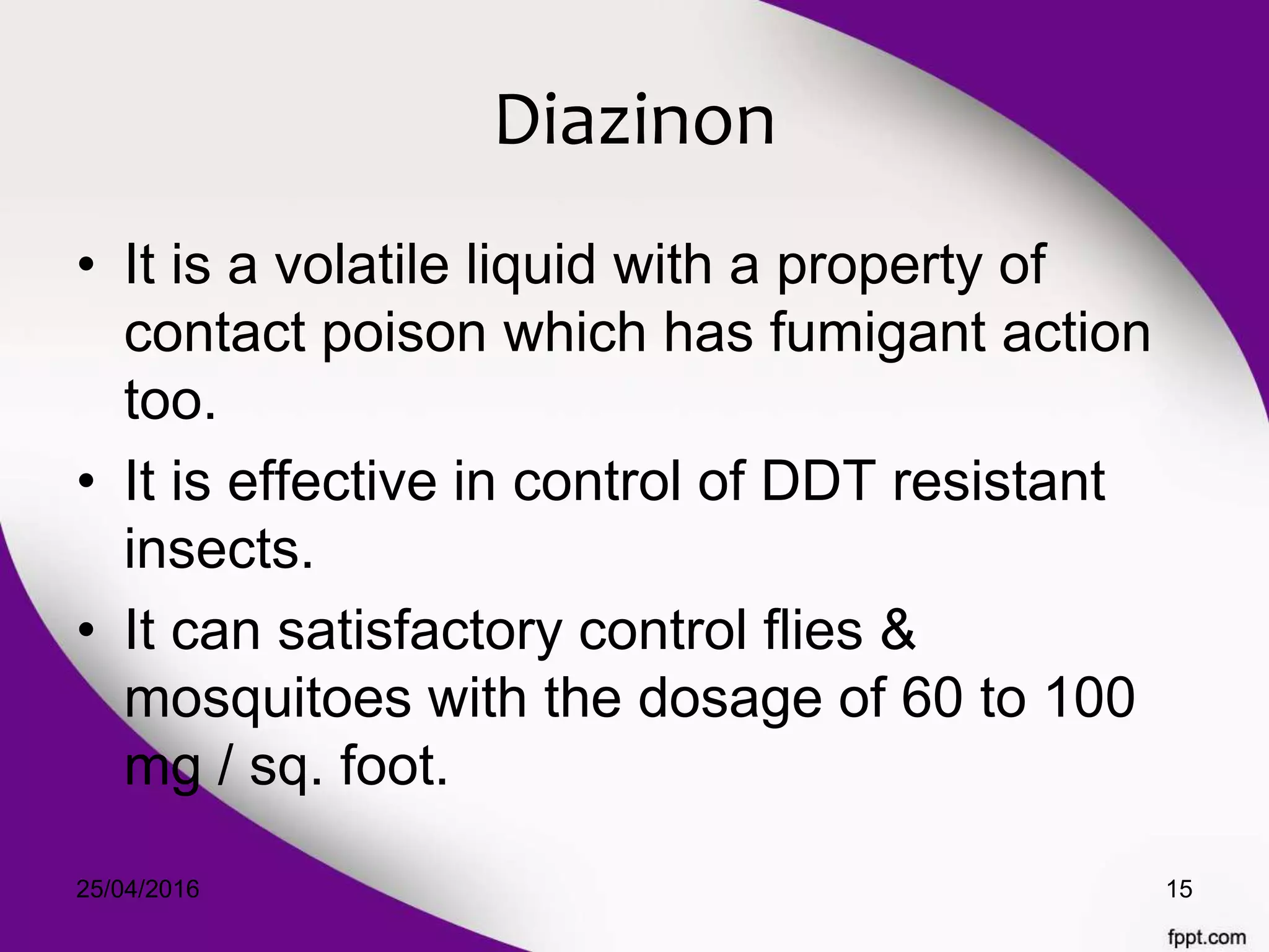 Insecticide & Insectiside Resistance | PPTX