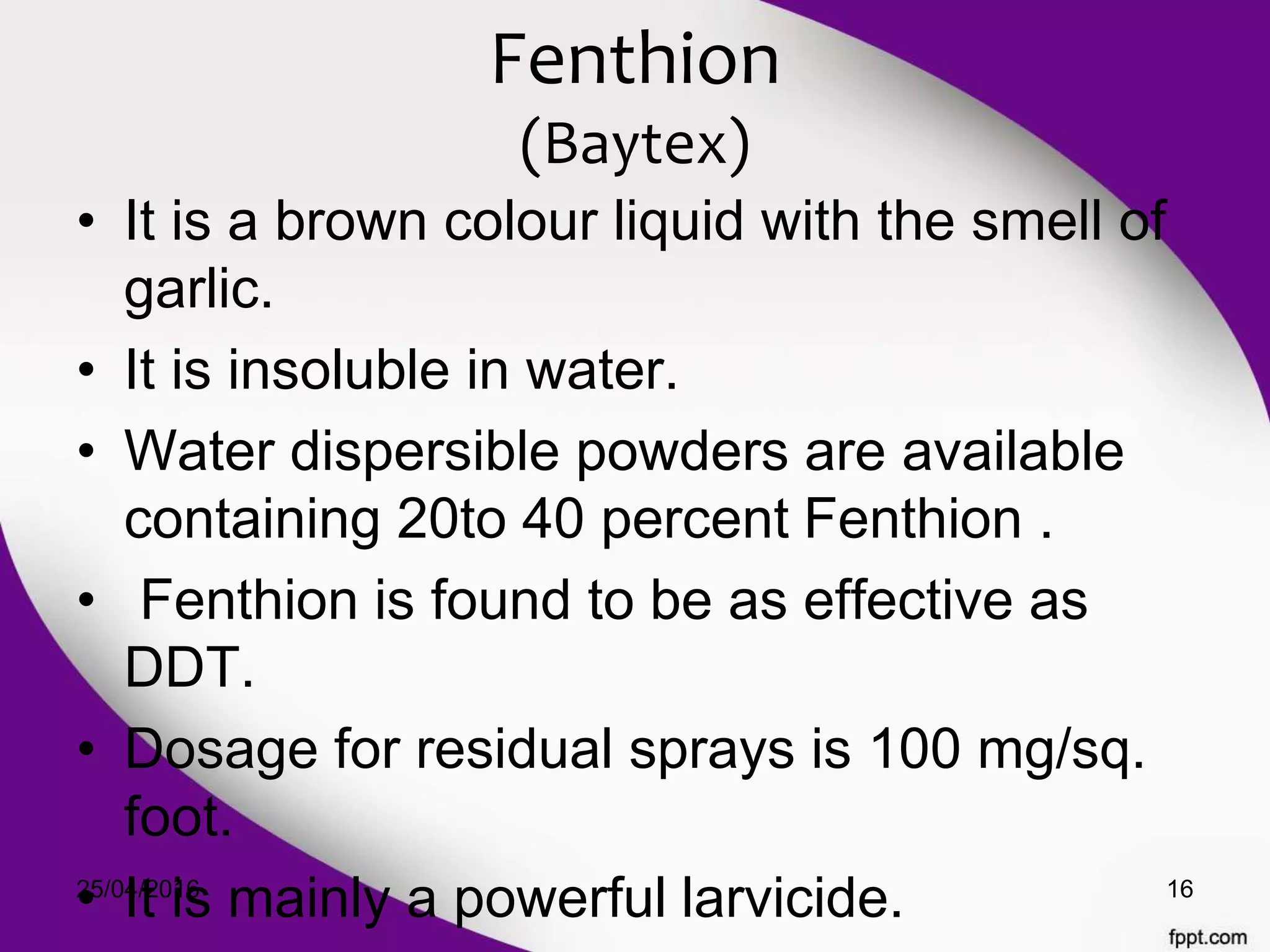 Insecticide & Insectiside Resistance | PPTX