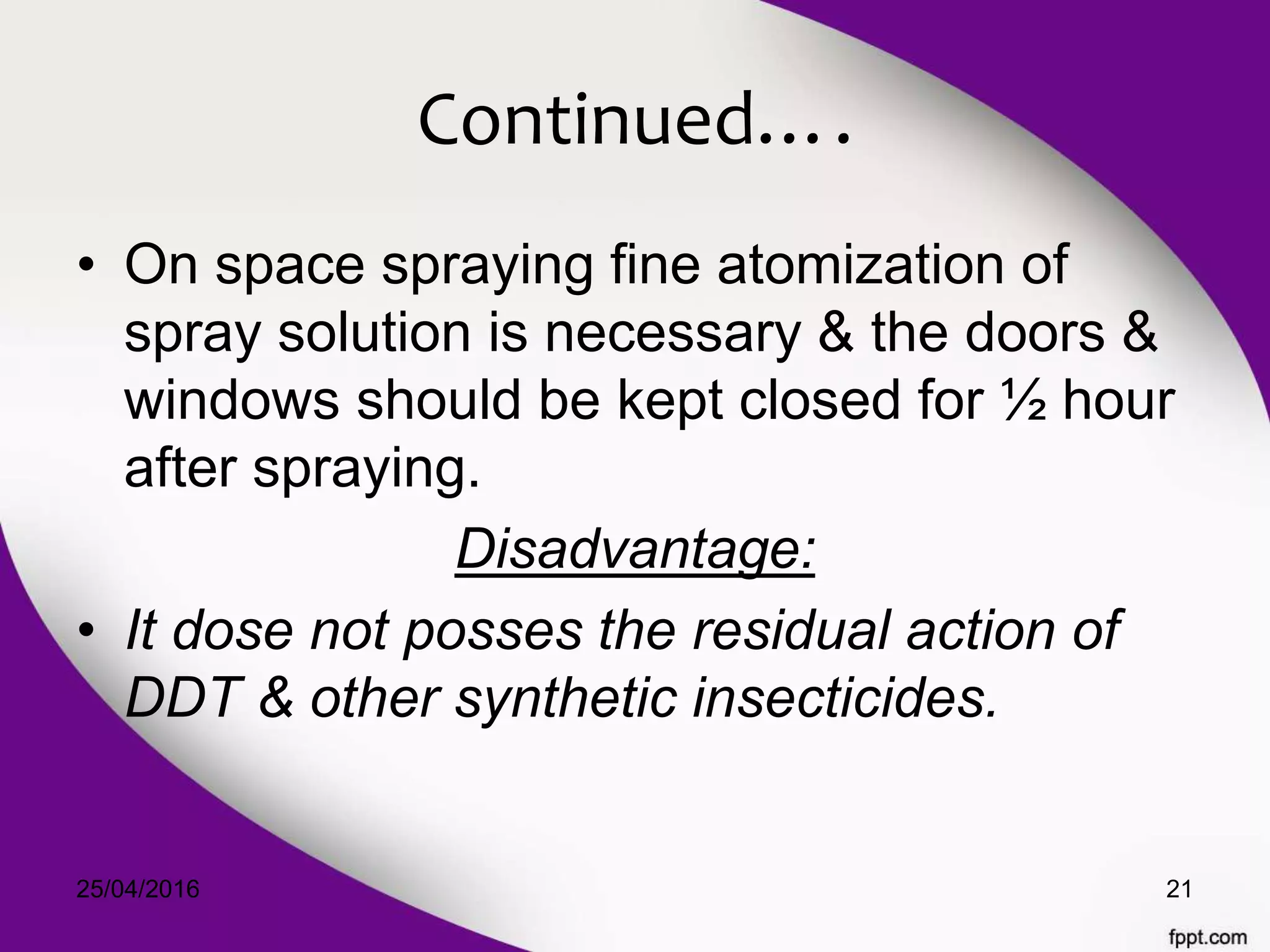 Insecticide & Insectiside Resistance | PPTX
